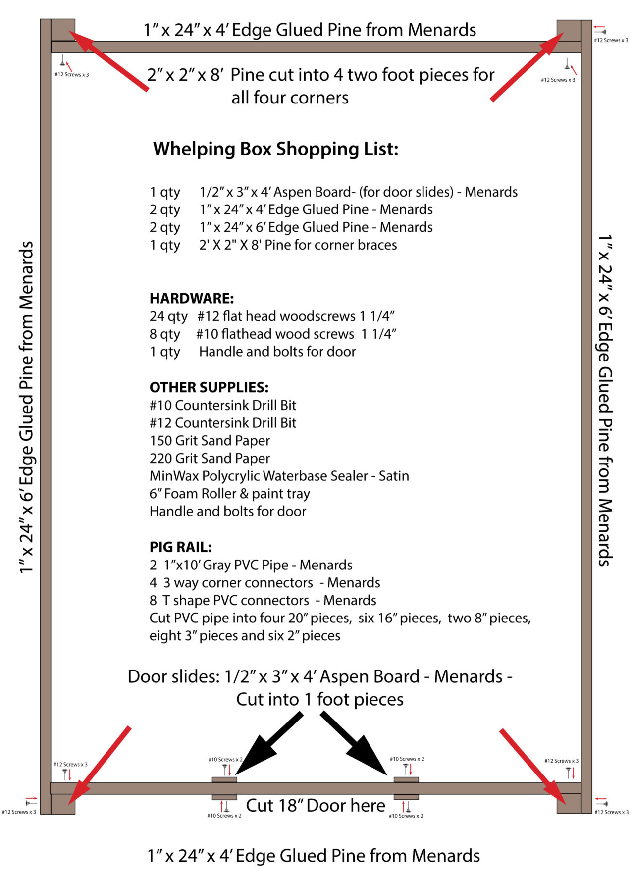 Whelping Box Plans | A Star Is Born Doodles